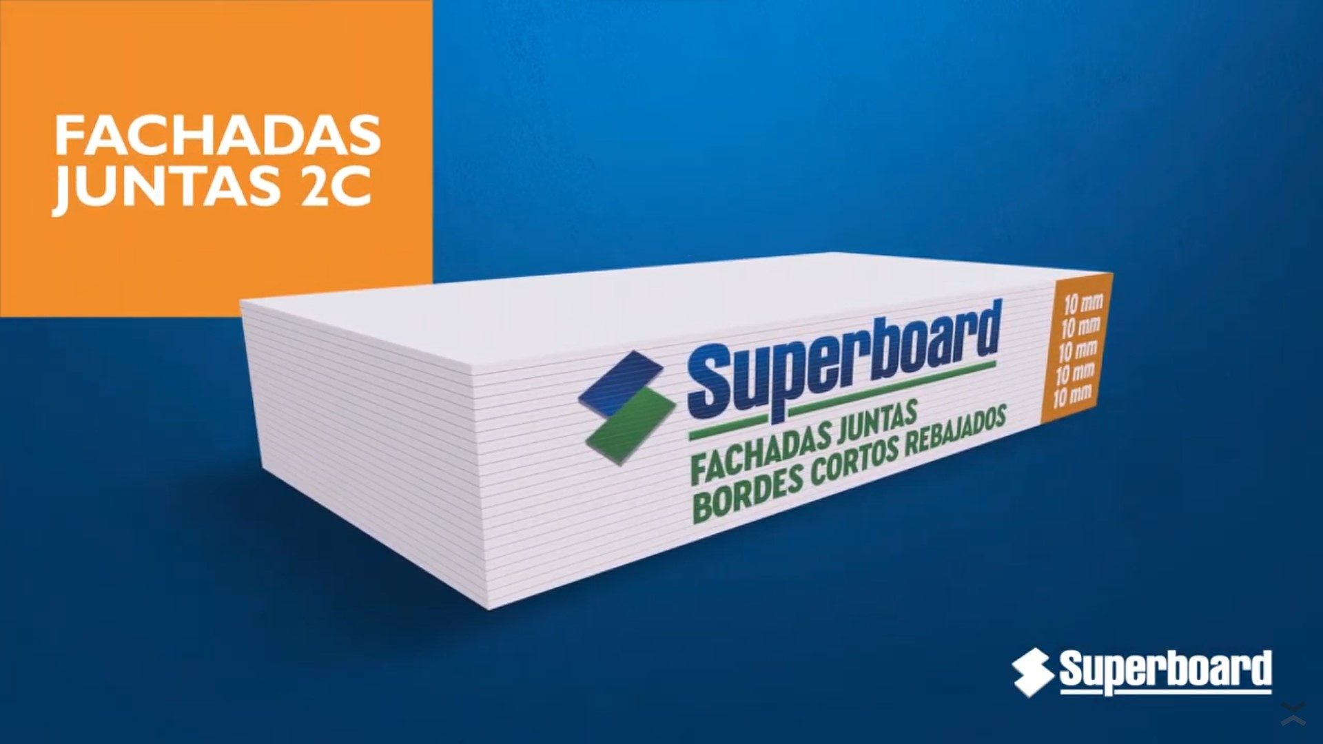 Placa Superboard aplicación Fachadas Angulos y Bordes Rectificados ...